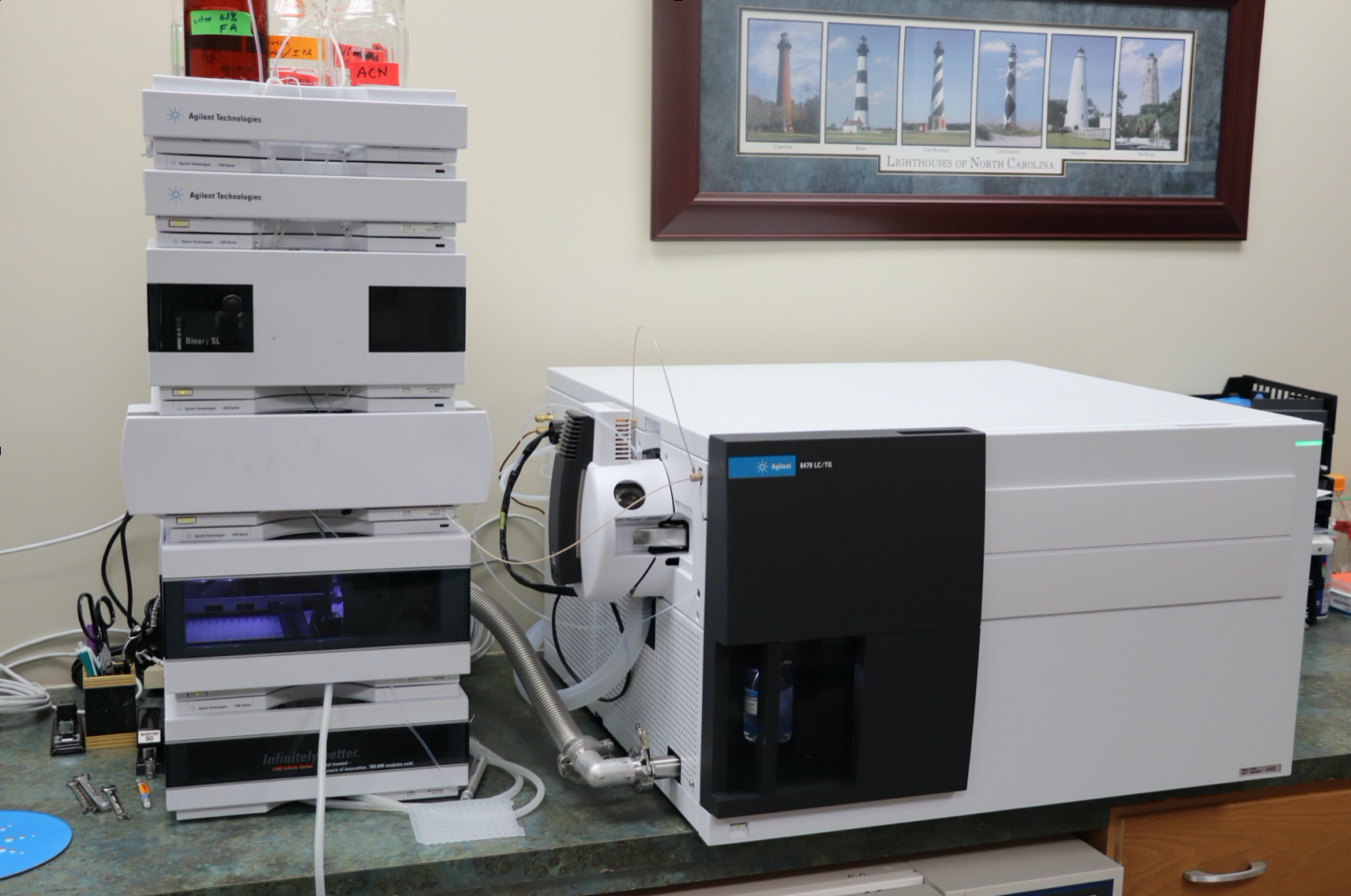 Facility and equipment testing for cross-contamination - LCMS